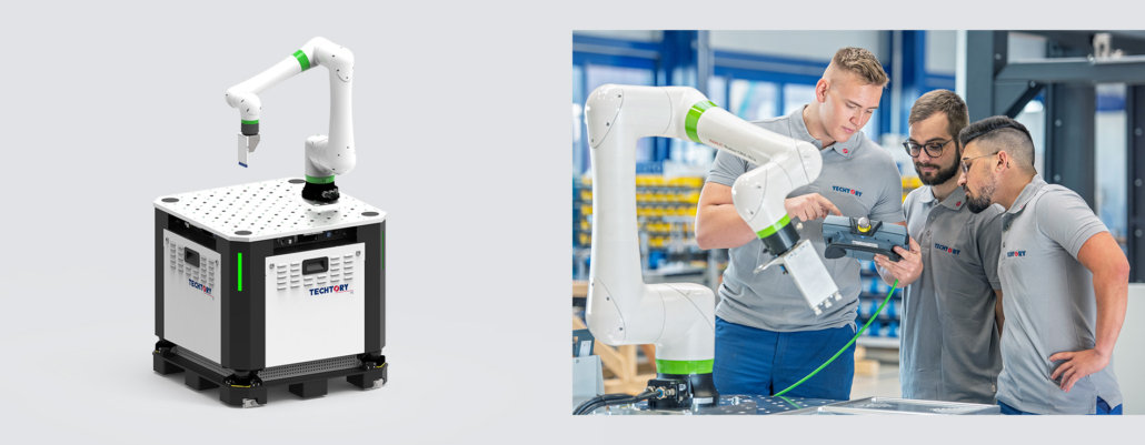 Mobile human-robot collaboration with our standardized robo-cell | TECHTORY