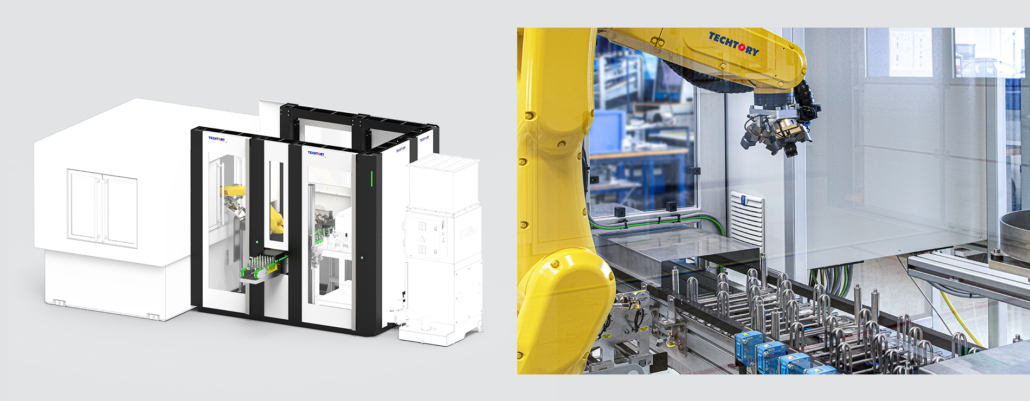Automatic loading of a machine tool | TECHTORY